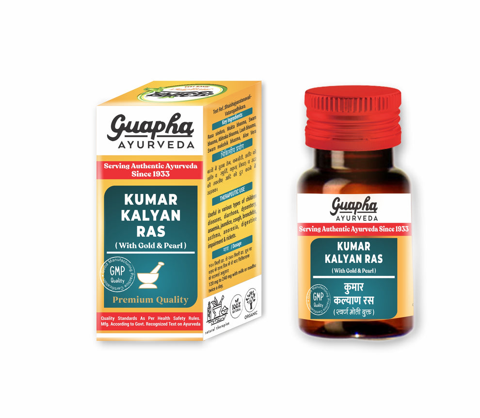 Kumar Kalyan Ras (with Gold and Pearl) – Guapha Ayurveda