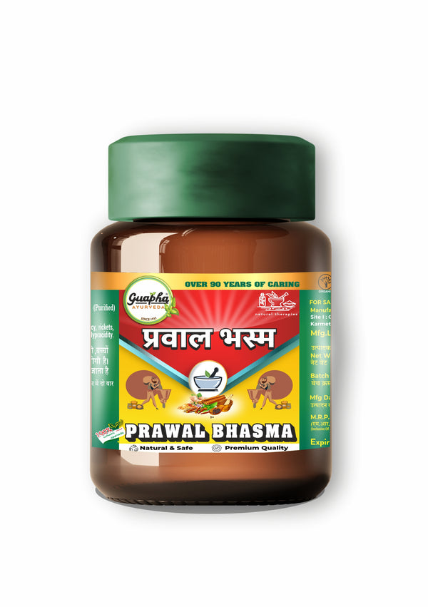Prawal Bhasma – Natural Coral Calcium for Wellness – Guapha Ayurveda